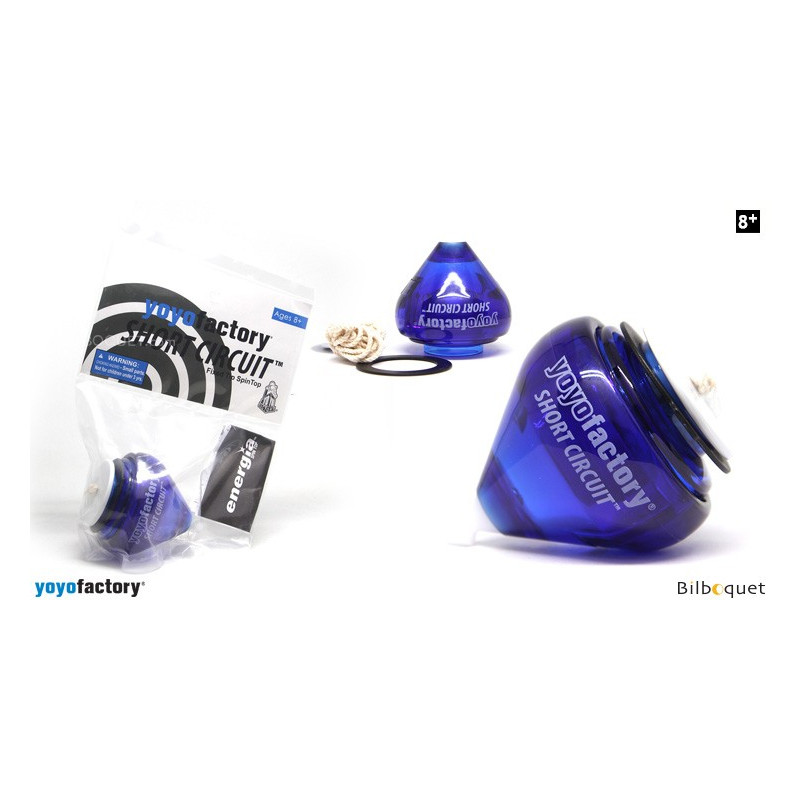 Short Circuit Fixed Tip SpinTop by Yoyofactory