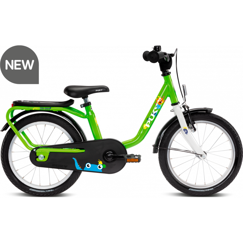 Vélo enfant Steel 16 pouces kiwi blanc