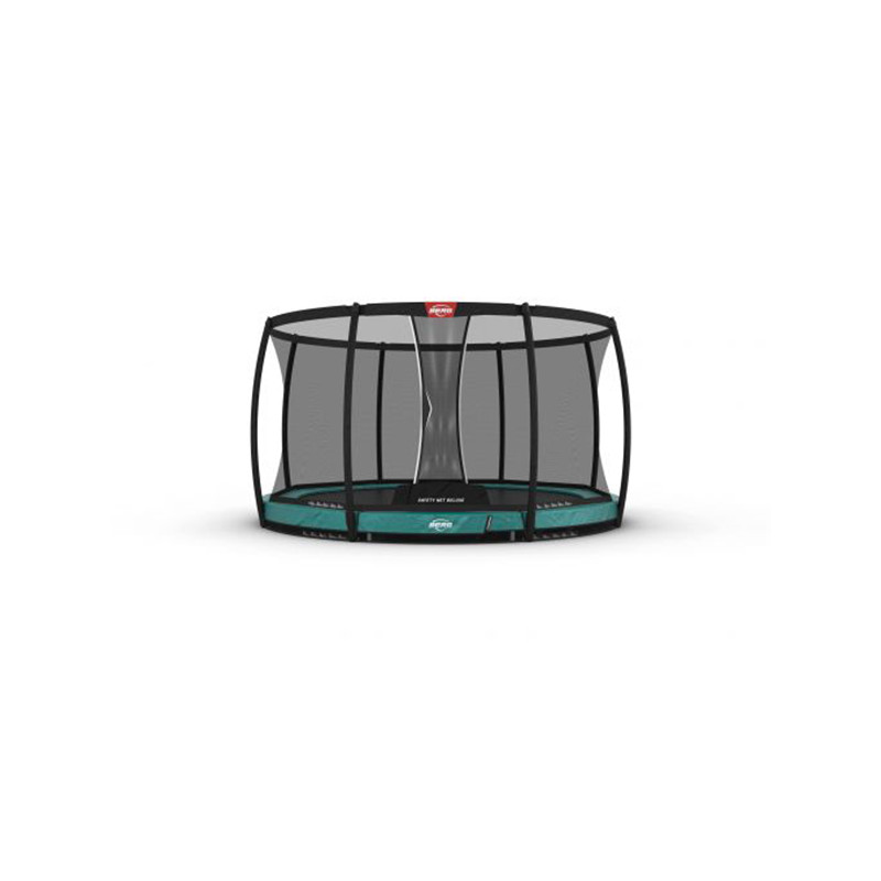 BERG Champion 380 trampoline InGround with Deluxe safety net