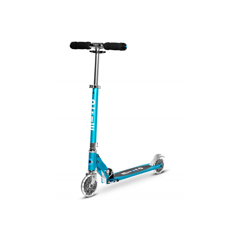 Scooter Micro Sprite Ocean Blue - LED Wheels