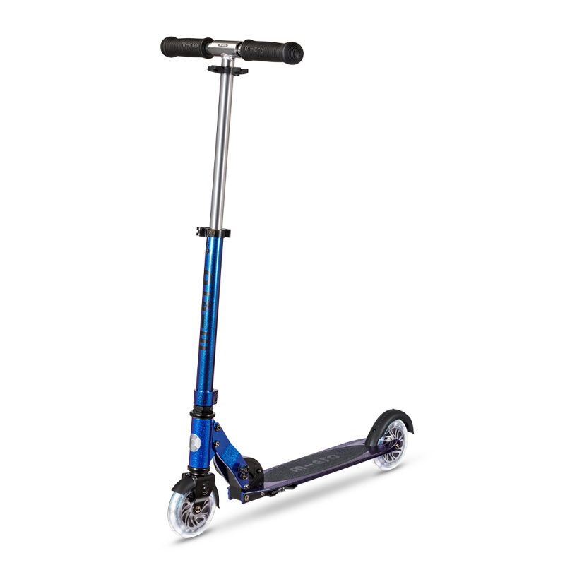 Scooter Micro Sprite Pearl blue purple - LED wheels