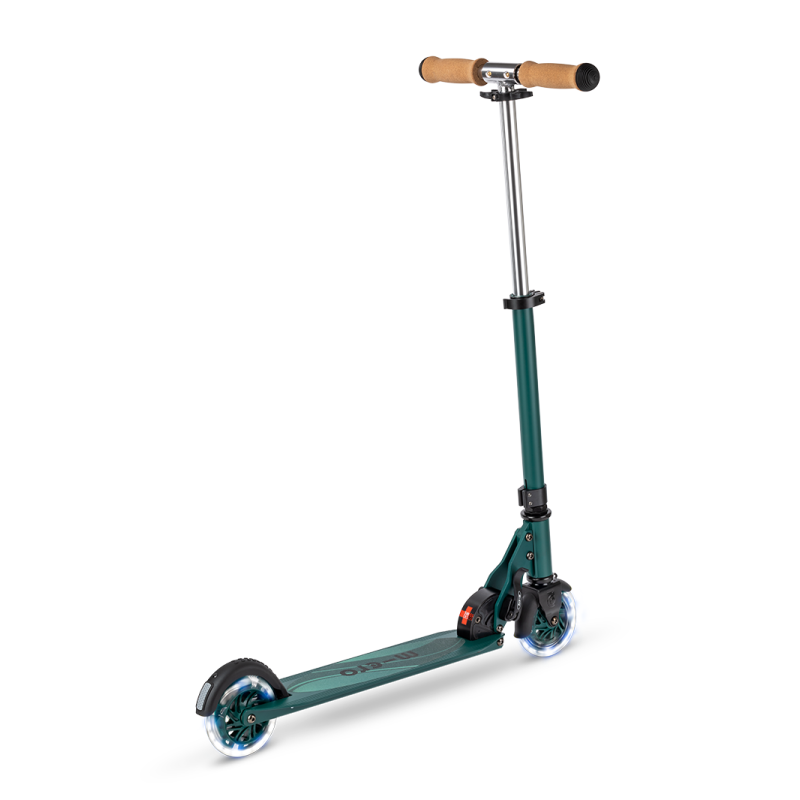 Scooter Micro Sprite ECO green - LED wheels