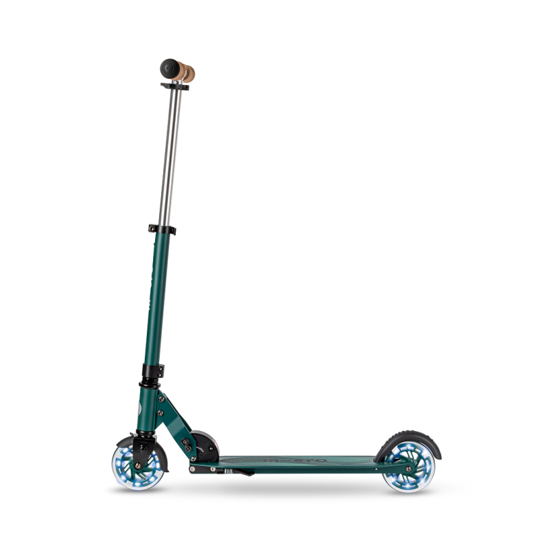 Scooter Micro Sprite ECO green - LED wheels
