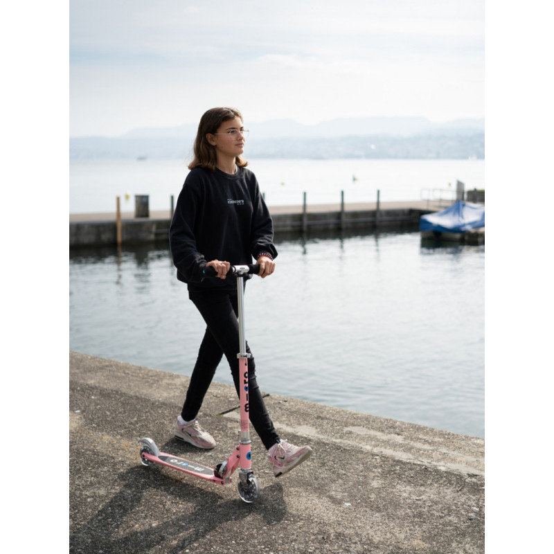 Scooter Micro Sprite Neon pink - LED wheels