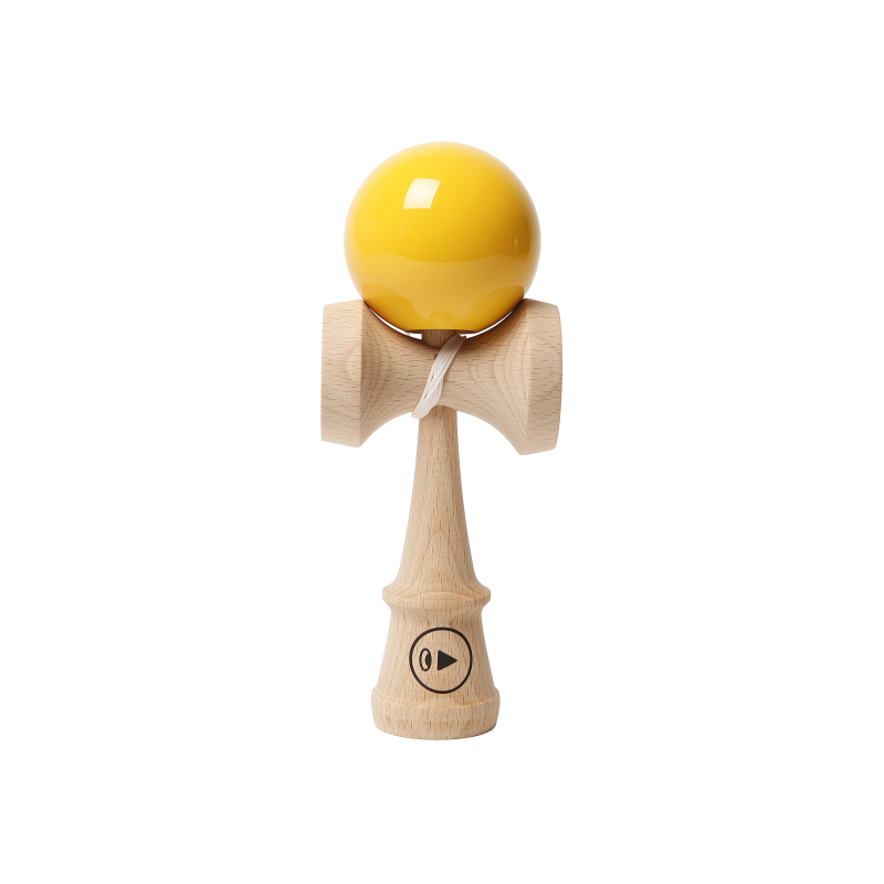 Kendama Play X yellow - Japanese toy