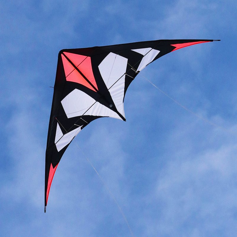 Maraca Light Orange Kite ready to fly - for Light Wind