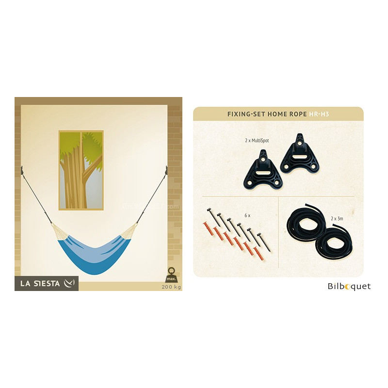 Home Rope - Set de fixation pour hamac