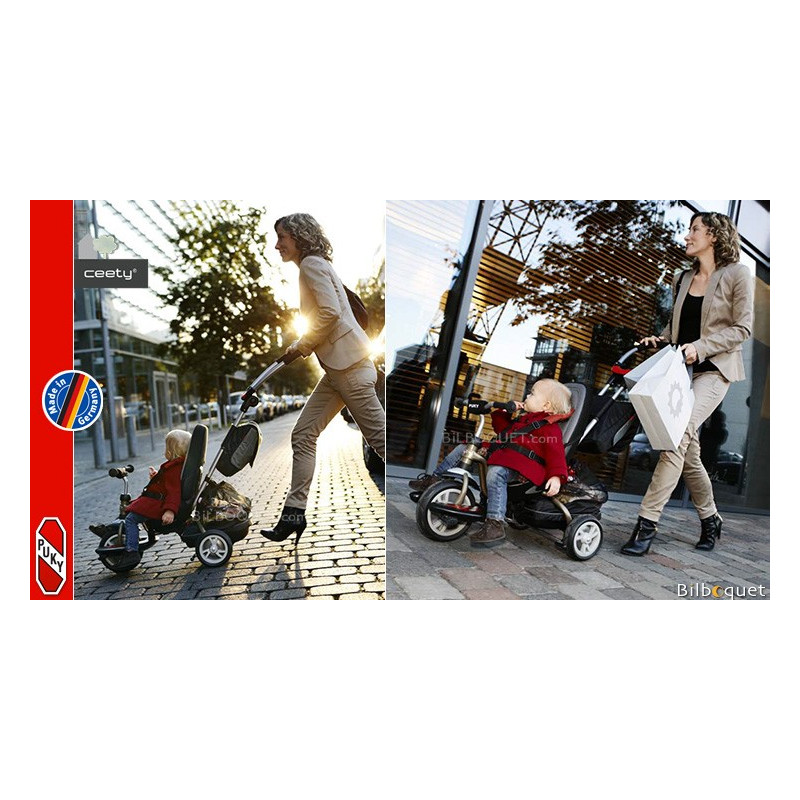 Tricycle Puky CAT S6 Ceety® - Rouge - Dès 18 mois